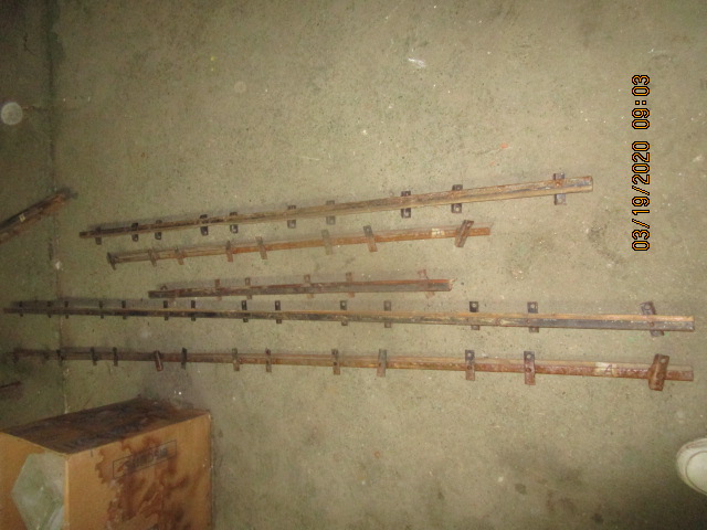 Assorted Pocket Door Rails & Rollers | ND MillWerk Salvage and Sales