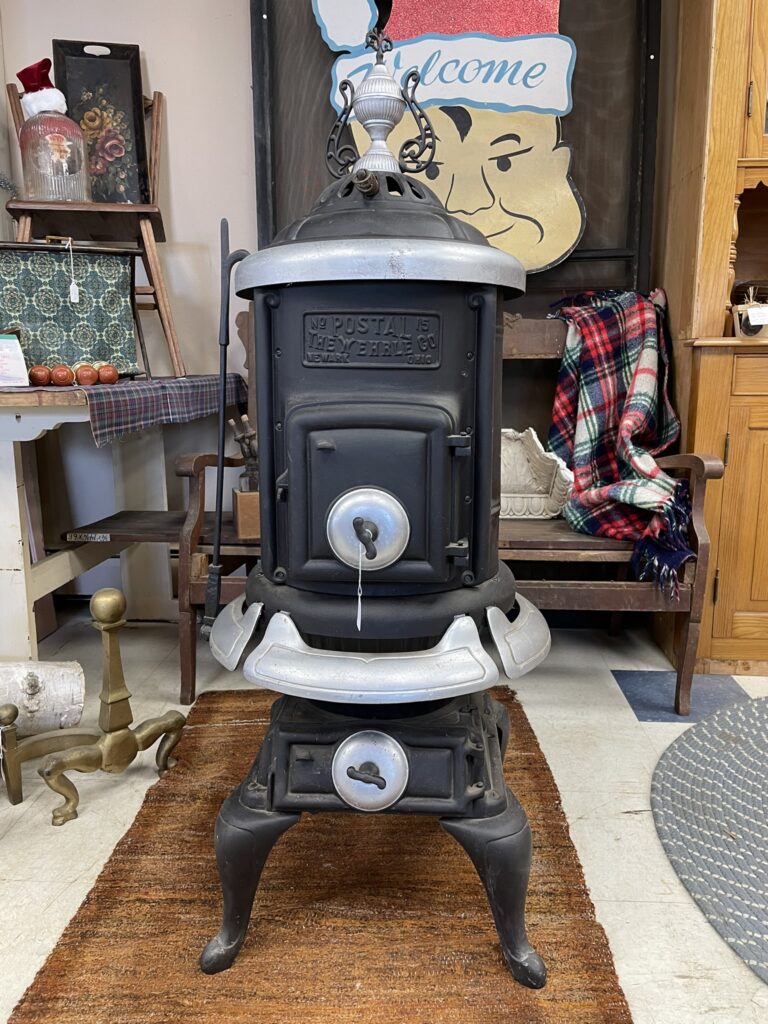 The Wehrle Co Postal No 15 Pot Belly Stove - ND MillWerk Salvage and Sales